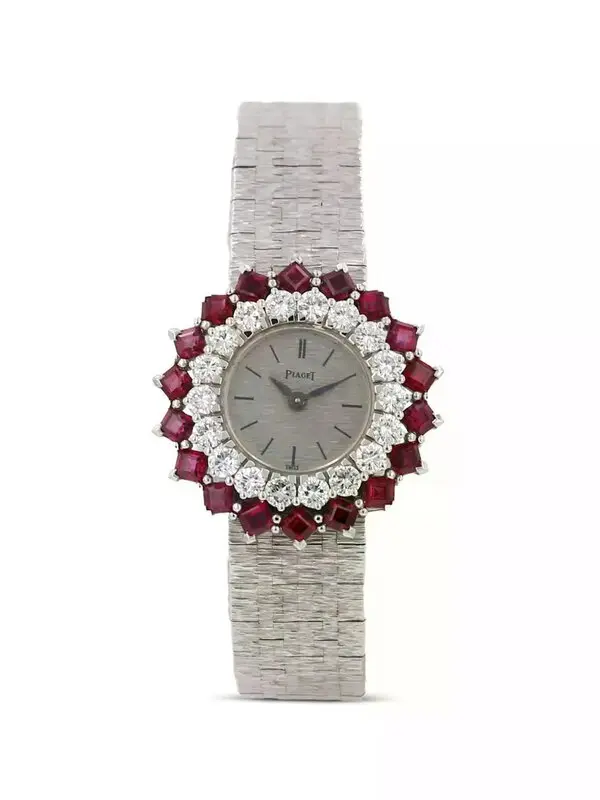 PIAGET 1970s Diamond And Ruby Watch