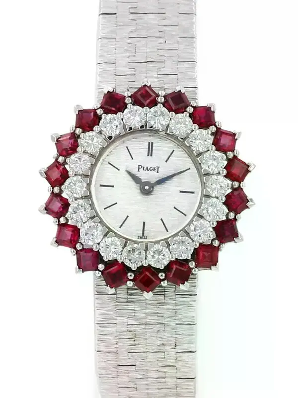 PIAGET 1970s Diamond And Ruby Watch