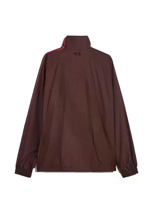 Y3 Logo Print Zip-up Jacket - Red
