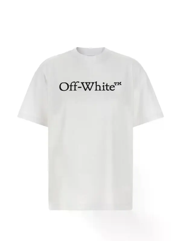 Off-White Cotton Logo T-shirt