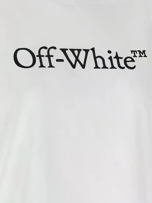 Off-White Cotton Logo T-shirt