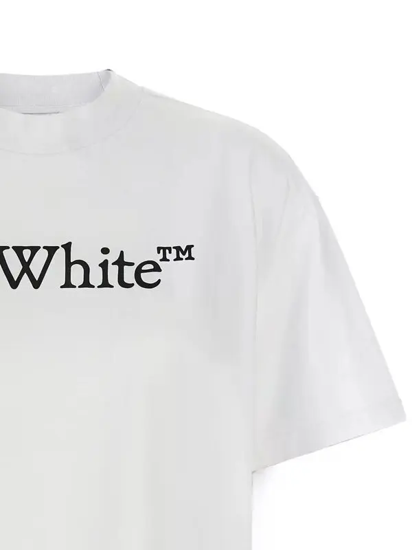 Off-White Cotton Logo T-shirt