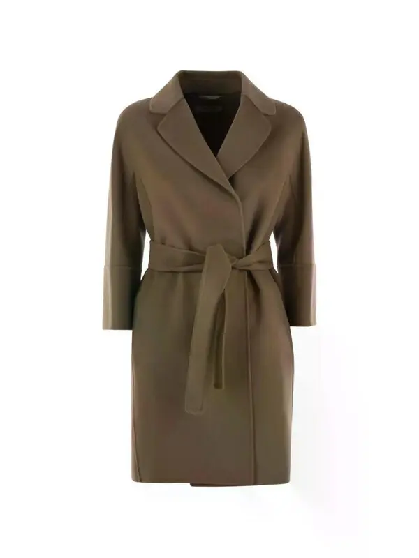 Max Mara Arona Belted Virgin Wool Coat