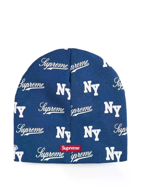 Supreme X New Era Logo Beanie