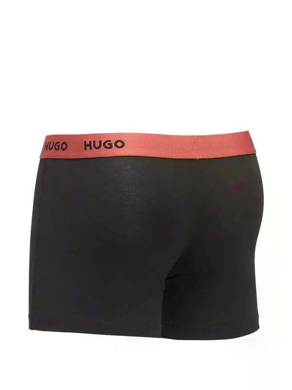Hugo Logo-waistband Boxers - Black