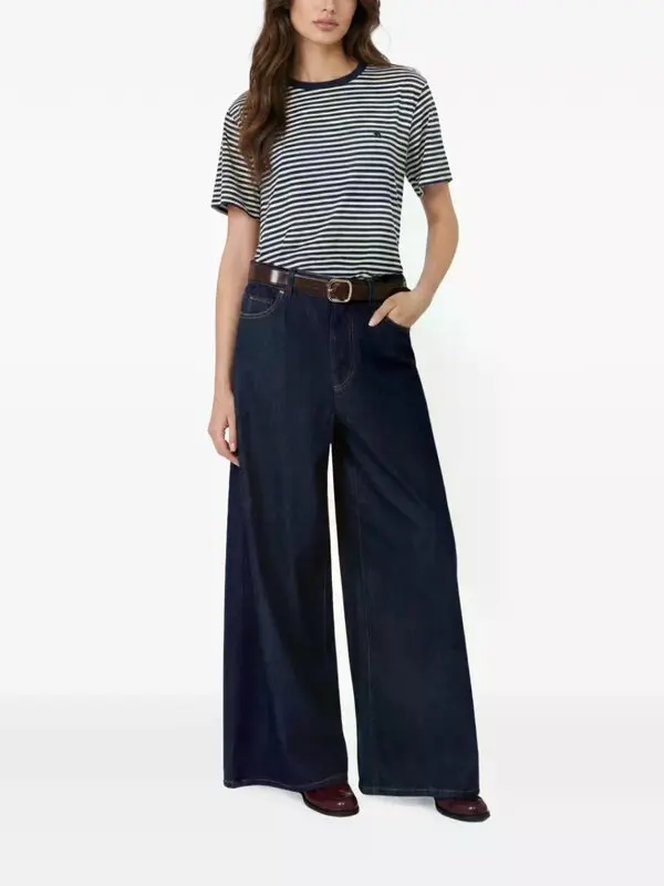 Max Mara Wide-leg Cotton Jeans