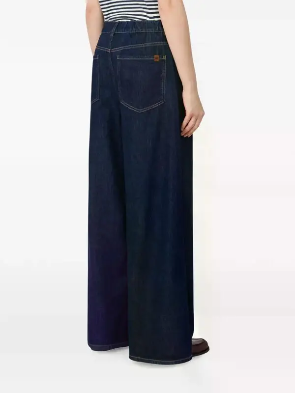 Max Mara Wide-leg Cotton Jeans