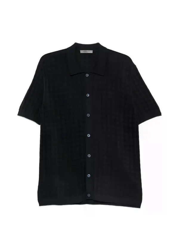Corneliani Pointed-collar Shirt - Blue