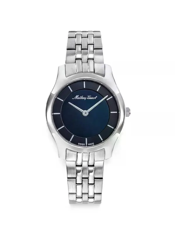 MATHEY TISSOT 32mm Stainless Steel Watch - Black