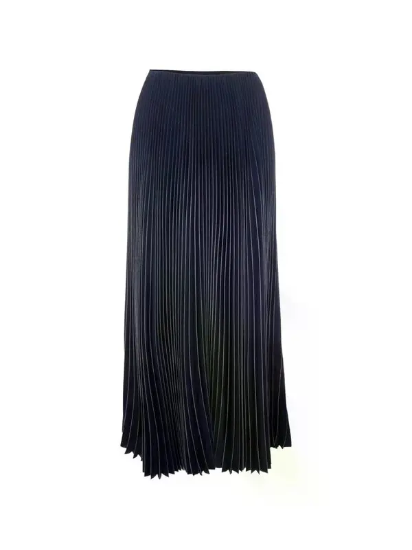 Fabiana Filippi Pleated Maxi Skirt - Blue