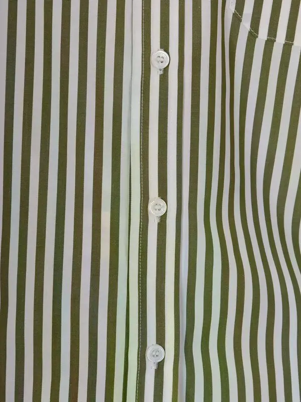 Max Mara Striped Cotton Shirt