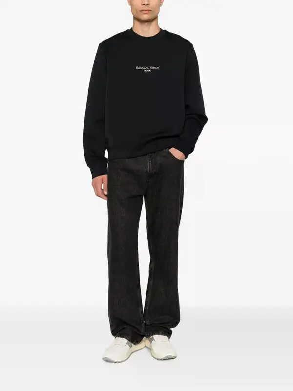 Emporio Armani Logo Print Sweatshirt