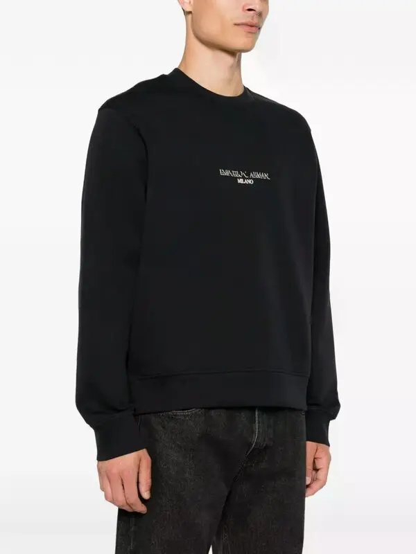 Emporio Armani Logo Print Sweatshirt