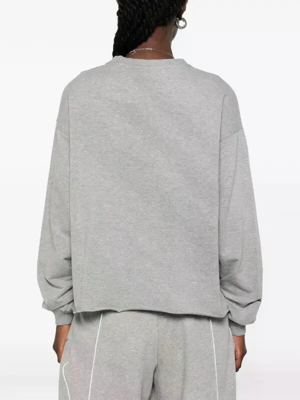 DIESEL® Patricia Logo Patch Crewneck Sweatshirt