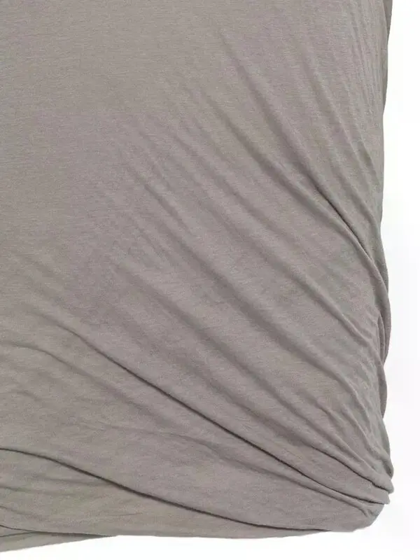 Rick Owens Double-layer Short-sleeve Cotton T-shirt - Grey