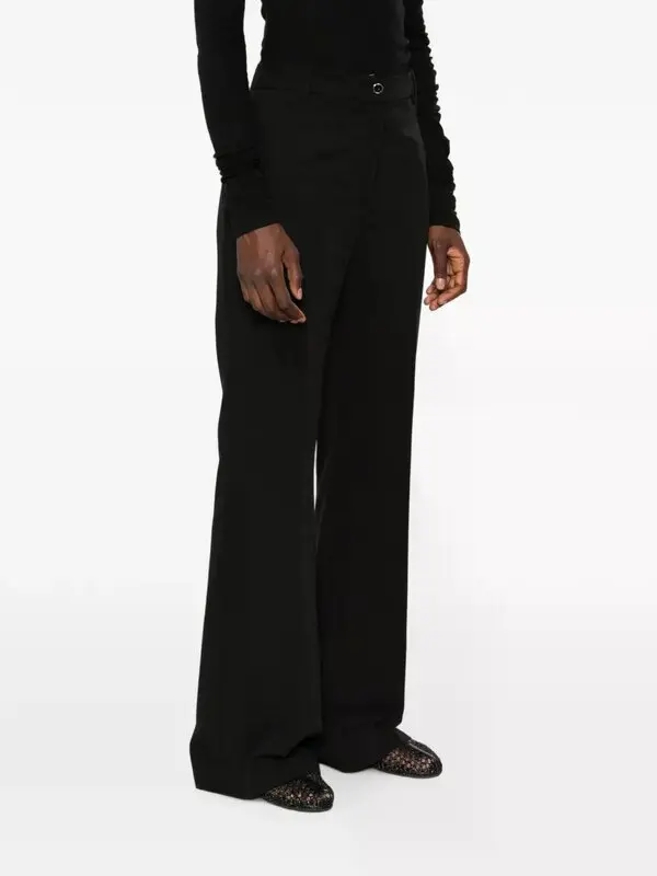 Pinko Pressed Crease Flared Trousers