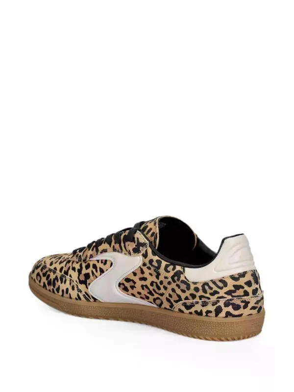 Sketchers Leopard Print Lace-up Sneakers - Neutrals