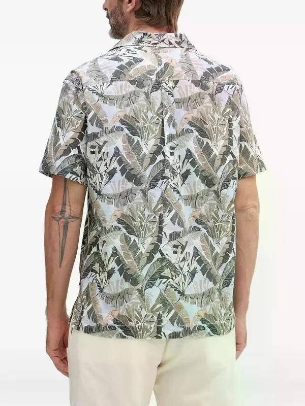 JOOP! Hanes Leaf-print Short-sleeved Shirt