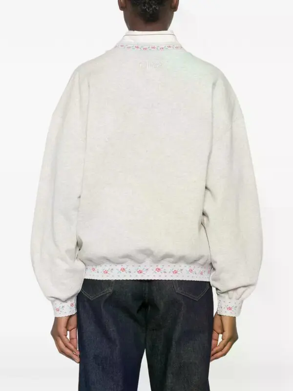 Chloé Floral Embroidered Crewneck Sweatshirt