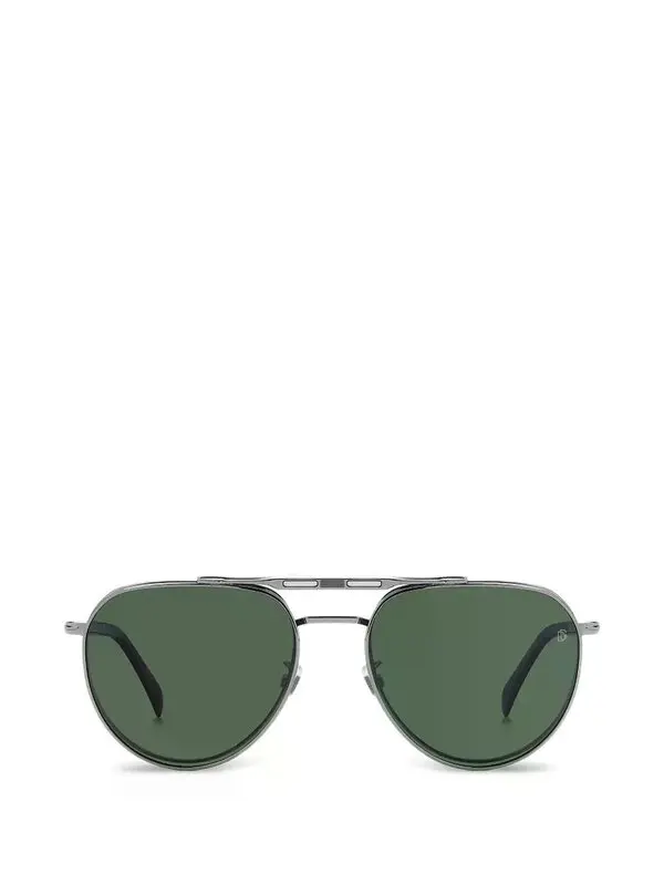 DB EYEWEAR BY DAVID BECKHAM Pilot Frame Clip-on Sunglasses - Silver