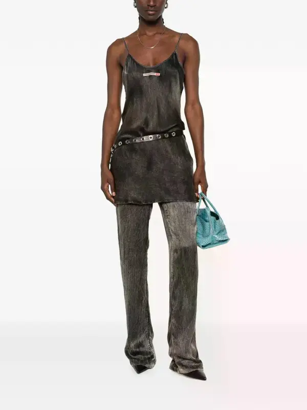 DIESEL® Yuna Elasticated-waistband Trousers - Grey