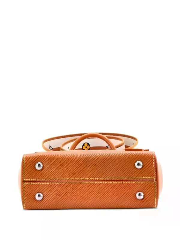 LOUIS VUITTON Cluny Top Handle Bag Epi Leather Mini Satchel