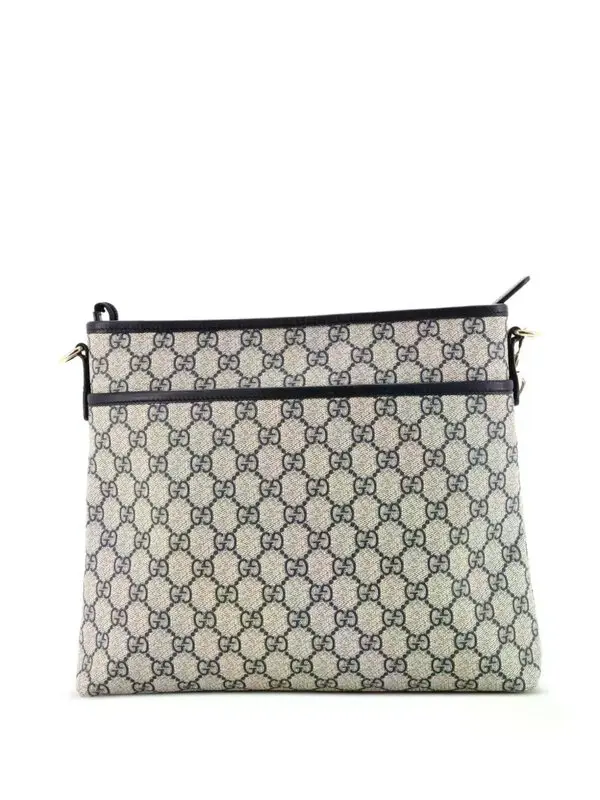 Gucci Gg Coated Canvas Medium Messenger Bag