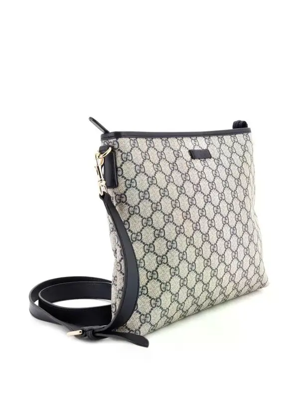Gucci Gg Coated Canvas Medium Messenger Bag
