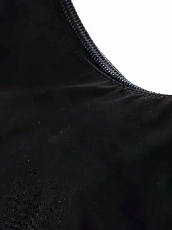 Prada Tessuto Mini Hobo Bag - Black