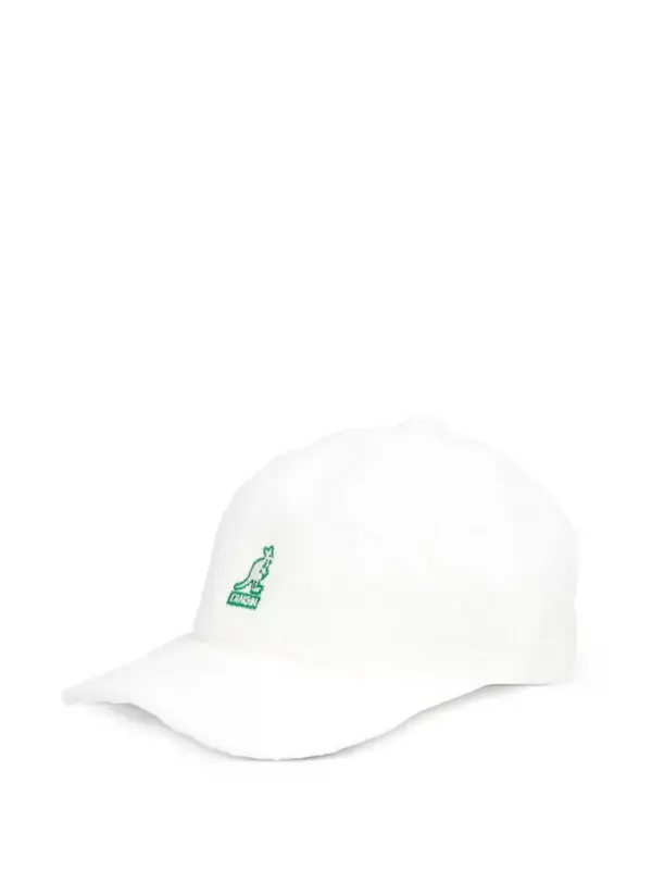 KANGOL Bermuda Elastic Spacecap Baseball Cap - White