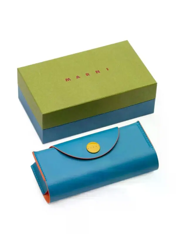 Marni Geometric Frame Sunglasses