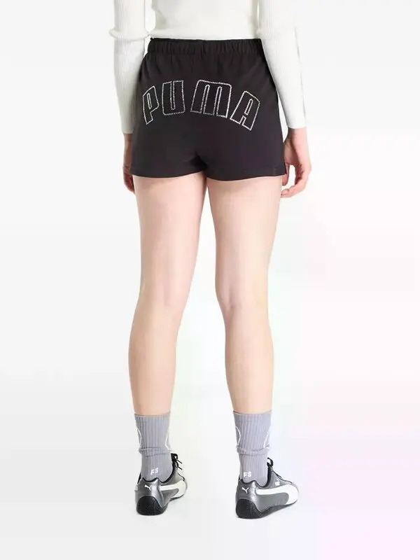 PUMA Logo-print Jersey Shorts