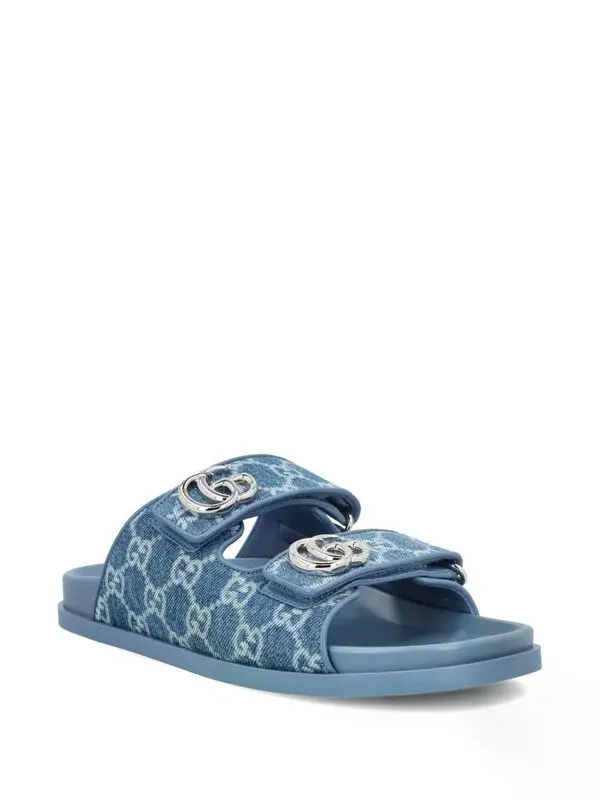 Gucci Double G Strap Sandals