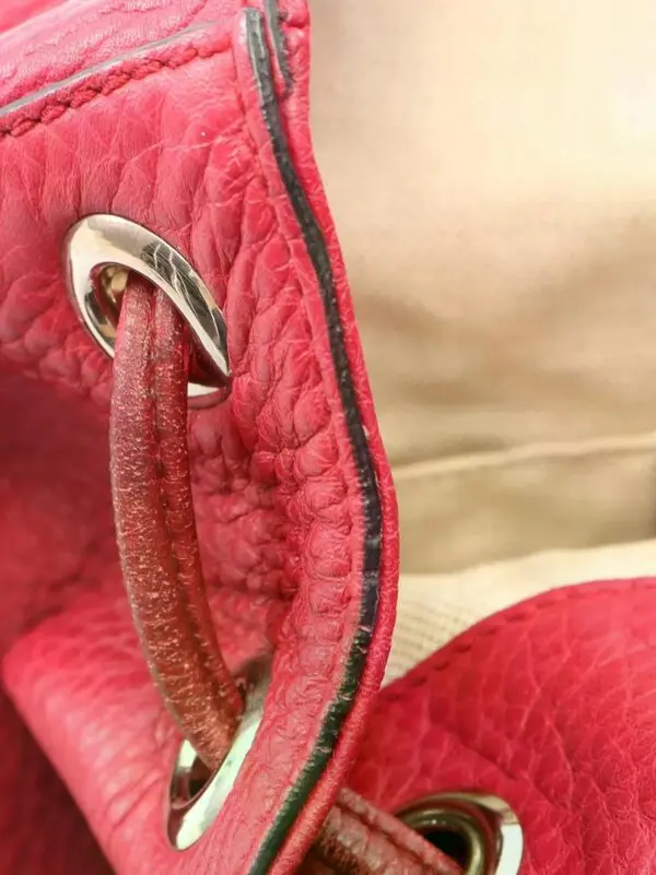 Gucci Bamboo Leather Backpack