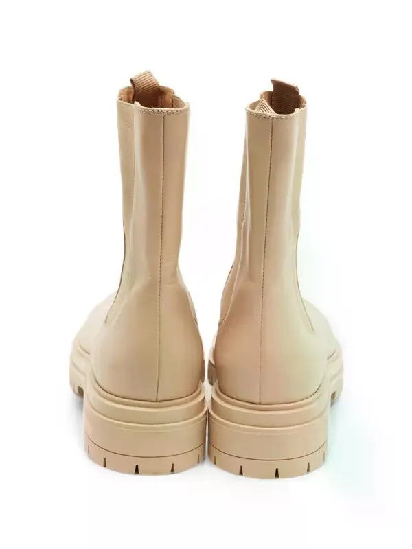 GIANVITO ROSSI Elastic-panel Combat Boots