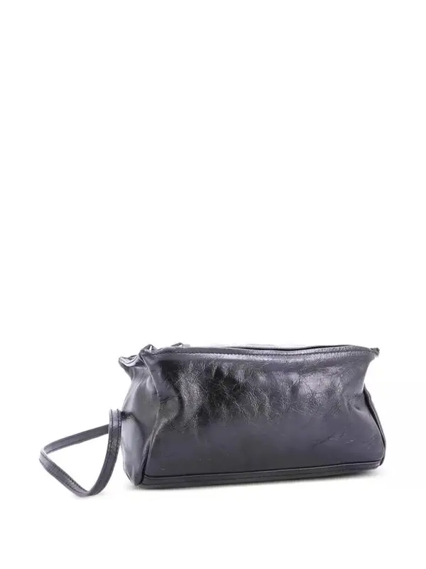 Givenchy Pandora Bag Patent Mini Shoulder Bag - Black