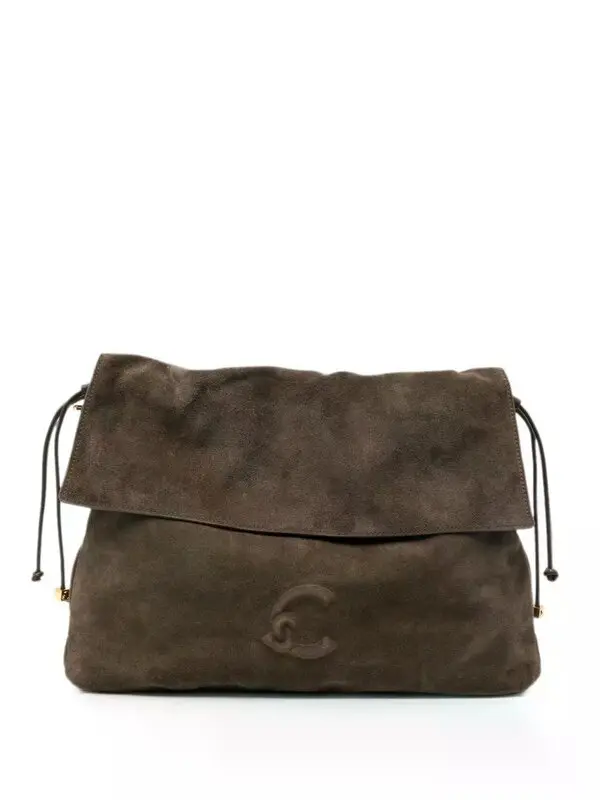 COCCINELLE Suede Drawstring Shoulder Bag
