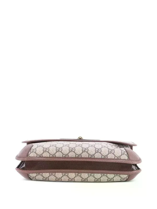 Gucci Gg Coated Canvas Medium Messenger Bag