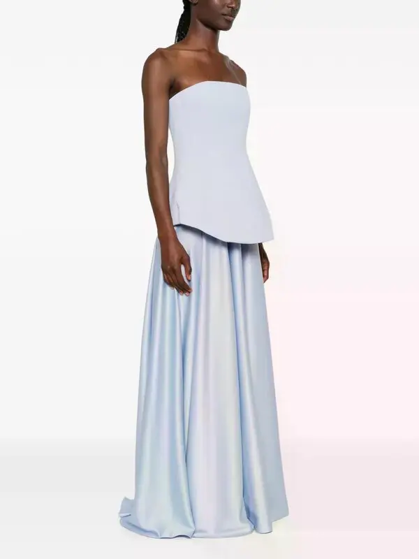 Solace London Oriana Strapless Maxi Dress