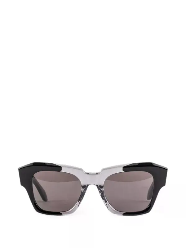 Alaïa Geometric-frame Sunglasses - Black