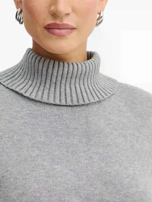 HAVEONE Ribbed Knit High Neck Set