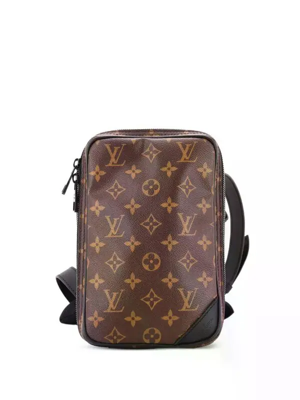 LOUIS VUITTON Monogram Canvas Solar Ray Utility Side Bag - Brown