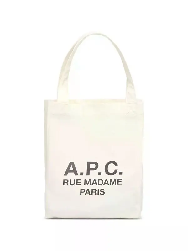 A.p.c. Small Rue Madame Tote Bag - Neutrals