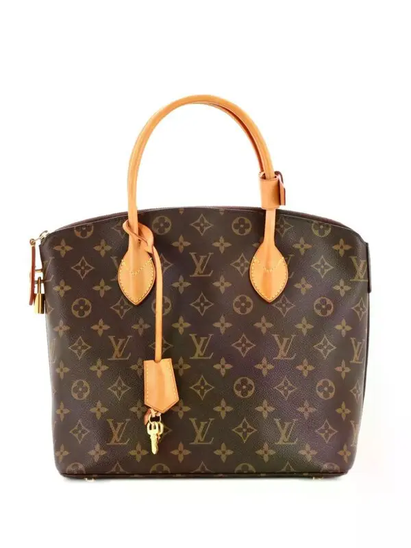 LOUIS VUITTON Lockit Nm Handbag Monogram Canvas Satchel