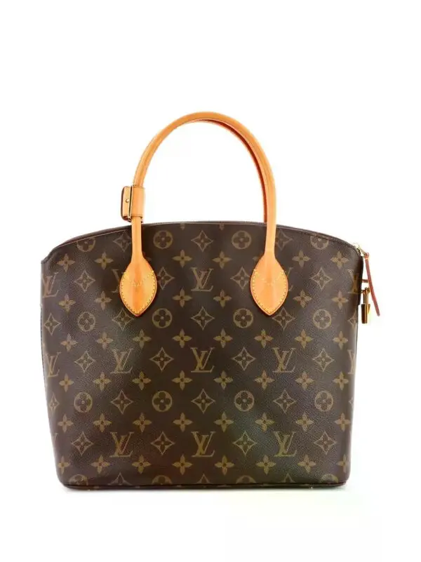 LOUIS VUITTON Lockit Nm Handbag Monogram Canvas Satchel