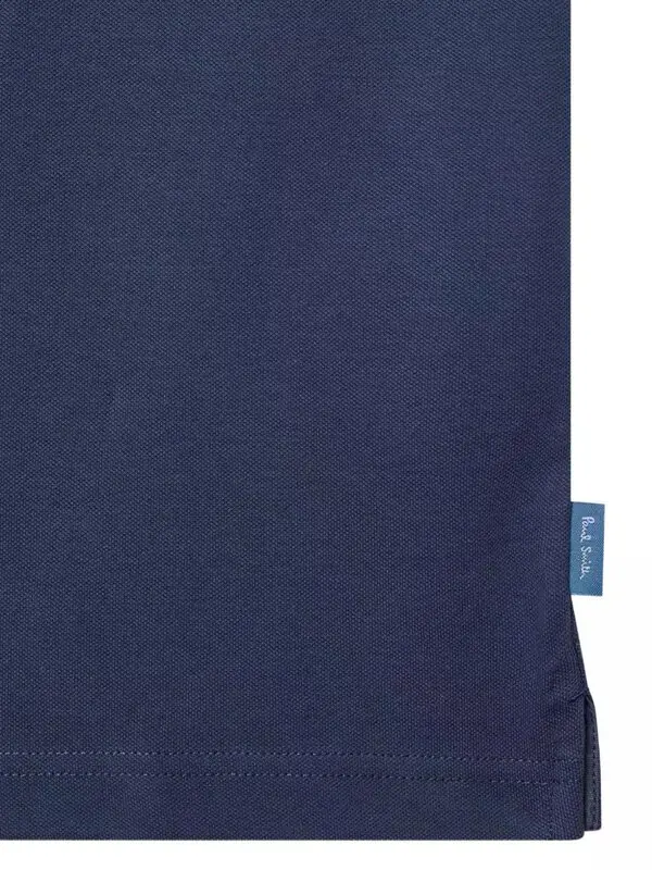 Paul Smith Stripe-trim Button-through Polo Shirt