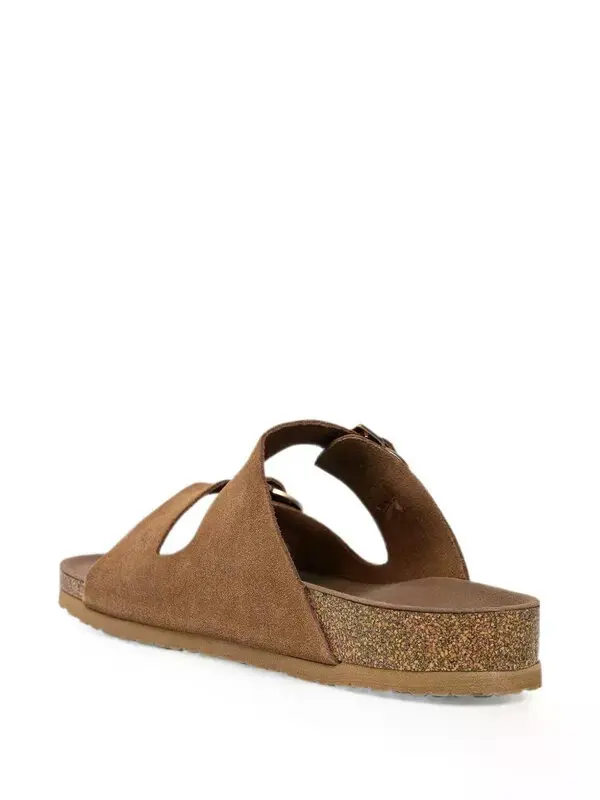 Sketchers Arch Fit Granola Double Strap Sandals - Brown