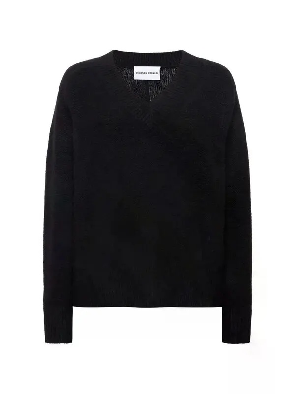 EMERSON RENALDI V-neck Knitted Sweater