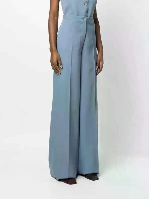 Giuliva Heritage High-waisted Wide-leg Trousers
