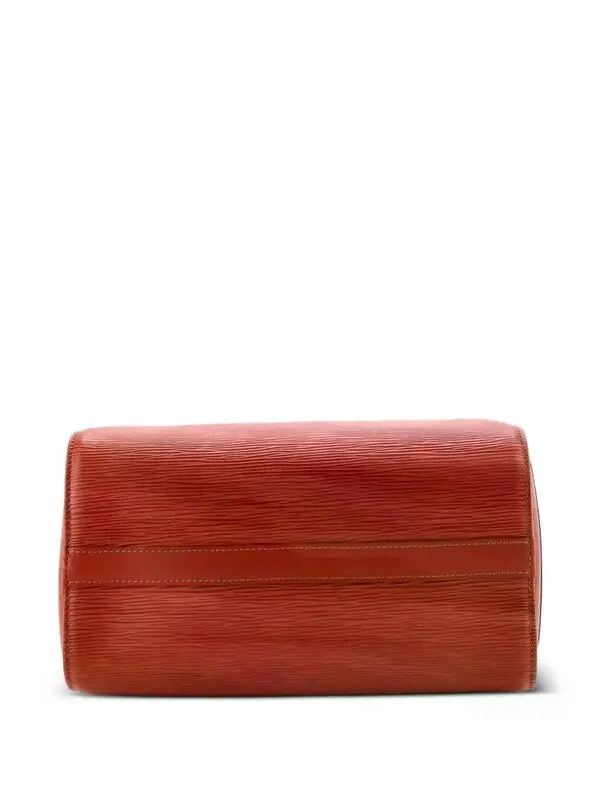 LOUIS VUITTON Speedy Satchel In Epi Leather